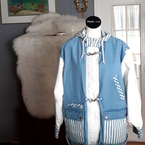 East West | Jackets & Coats | Vintage East West Jean Jacket Womans M ...